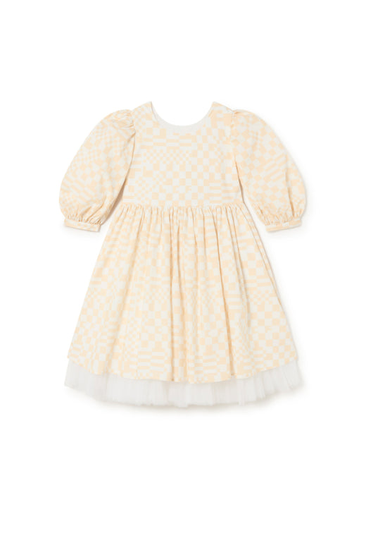 Little Creative Factory Nevermore Dress Cream&White in Cream&White color
